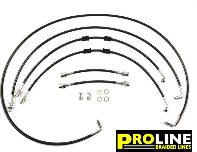 BRAIDED BRAKE LINES — Proline Braided Lines