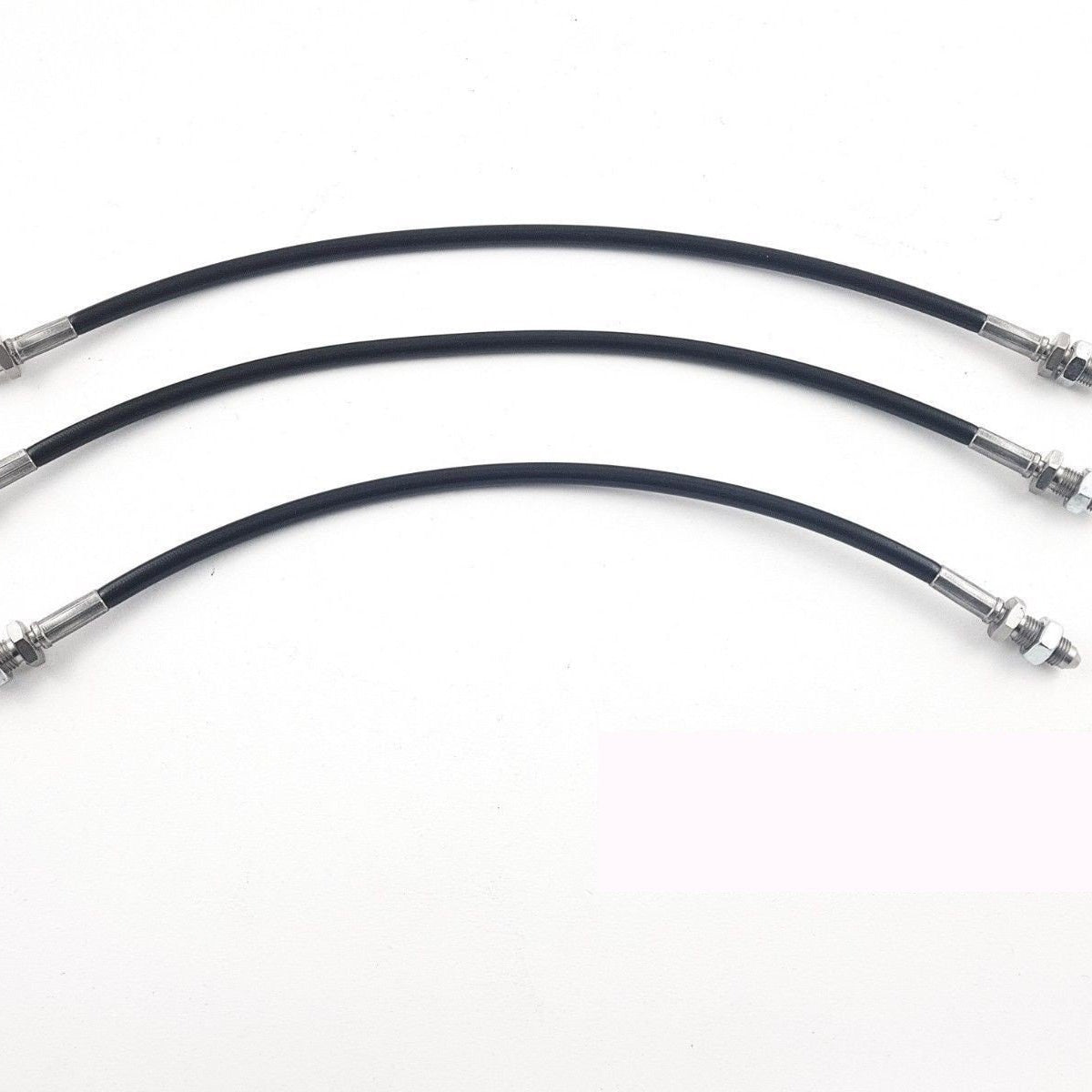 Suzuki Jimny All Engines (1998-) Stainless Steel Braided Brake Line Ki ...